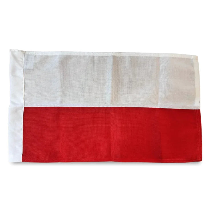 Polsk facadeflag – syet i original flagdug